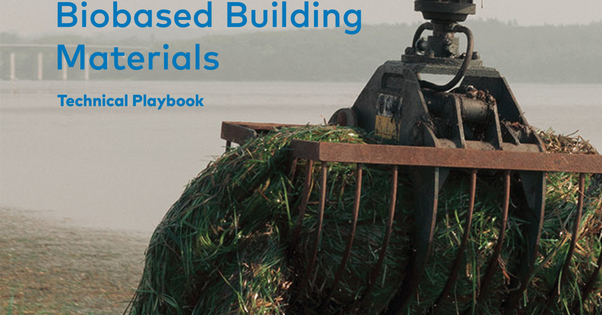 Marine Biobased Building Materials | Nordic Innovation